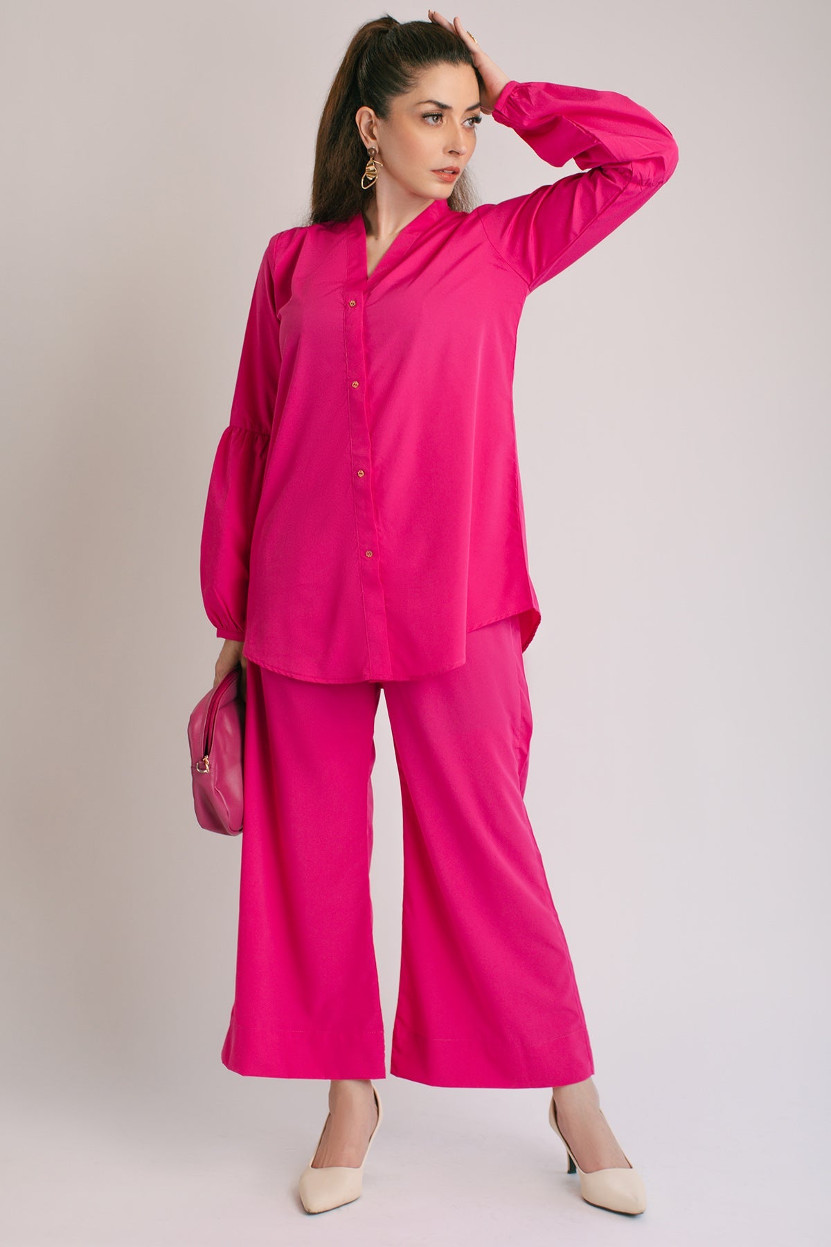 Hot Pink Tunic– Peach Republic