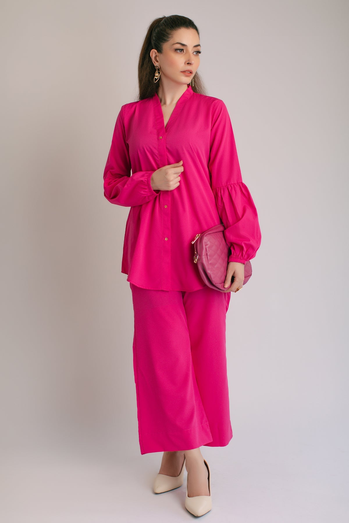 Hot Pink Tunic– Peach Republic